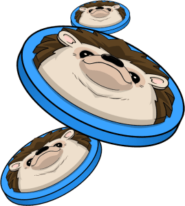 Rizo Hahayes - Tesla's Hedgehog Mascot!