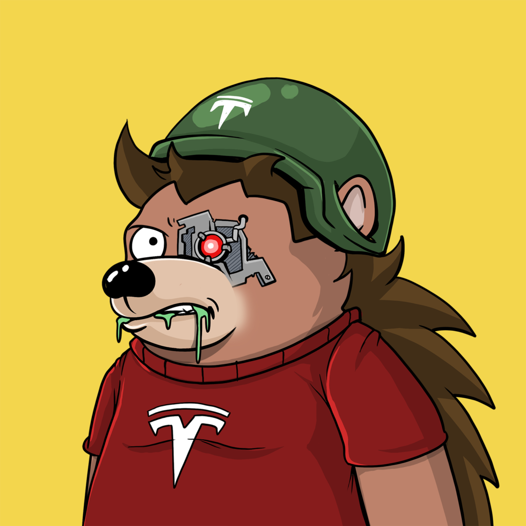 Rizo Hahayes - Tesla's Hedgehog Mascot!