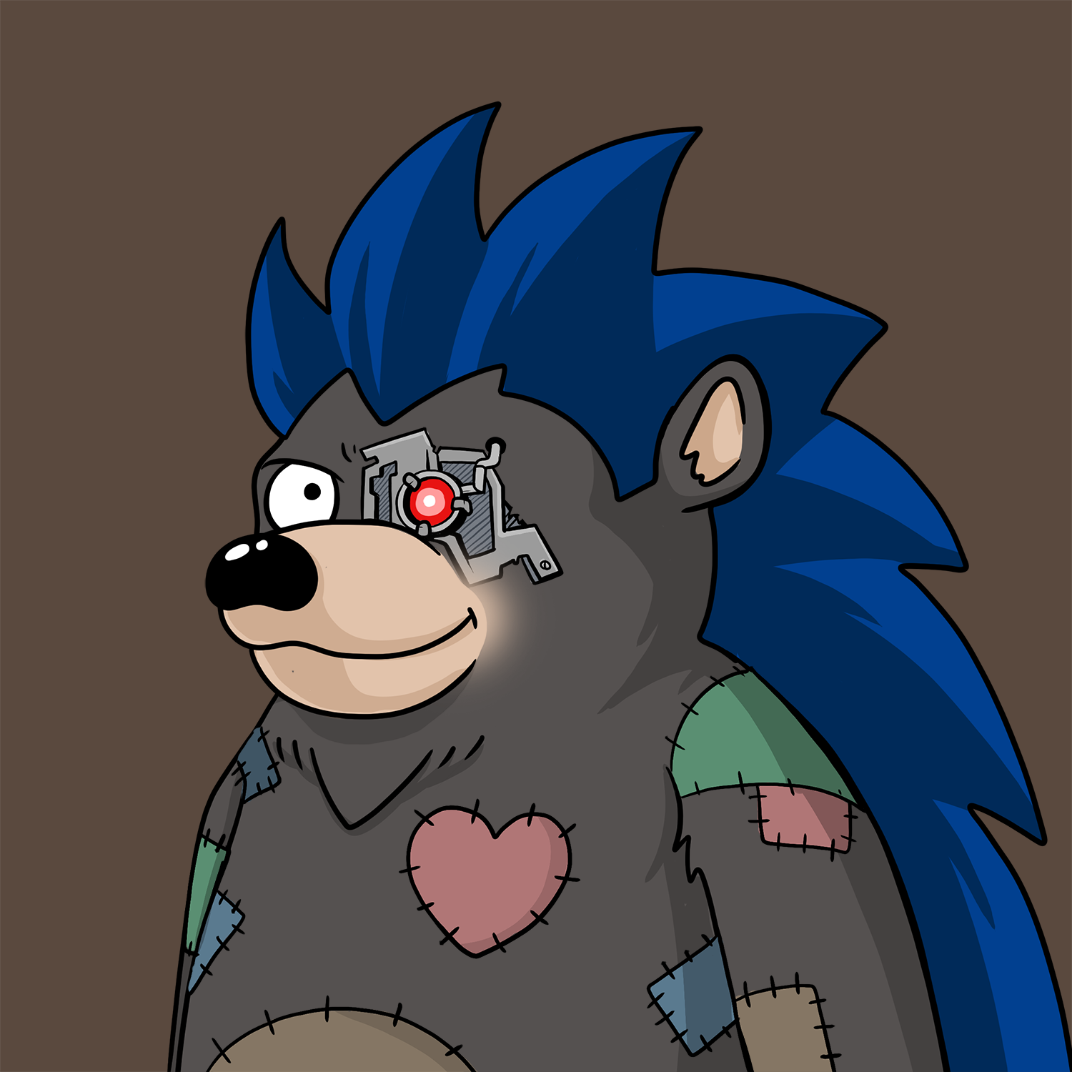 Rizo Hahayes - Tesla's Hedgehog Mascot!